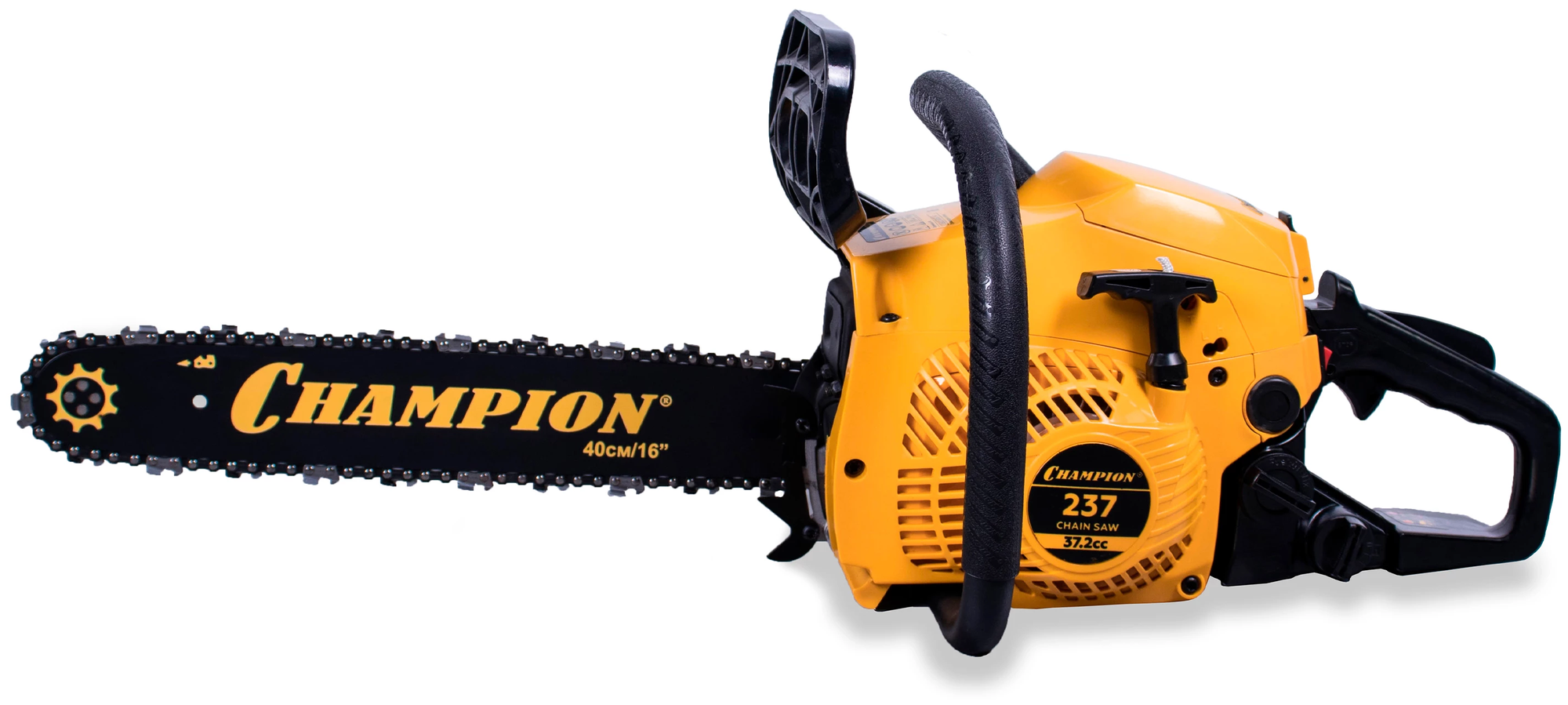 Бензиновая пила CHAMPION 237-16 1500 Вт/2.04 л. с оранжевый