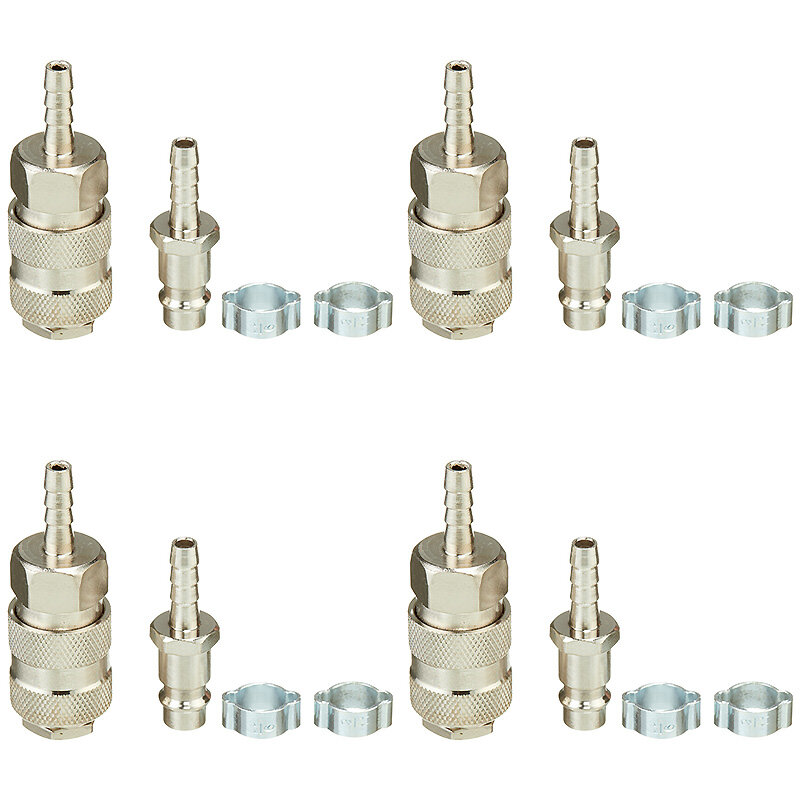 Набор фитингов для соединения 6 мм с обжимным кольцом (4 шт.)