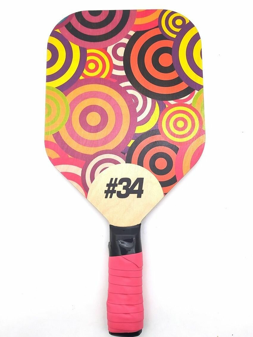 Ракетка для пиклбола BORR SPORT № 34 "Круги"