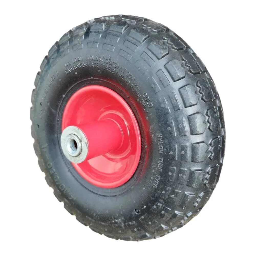 Пневматическое колесо 4.10/3.50-4 12 мм 26-12 LWI LWI26-12, 80 мм