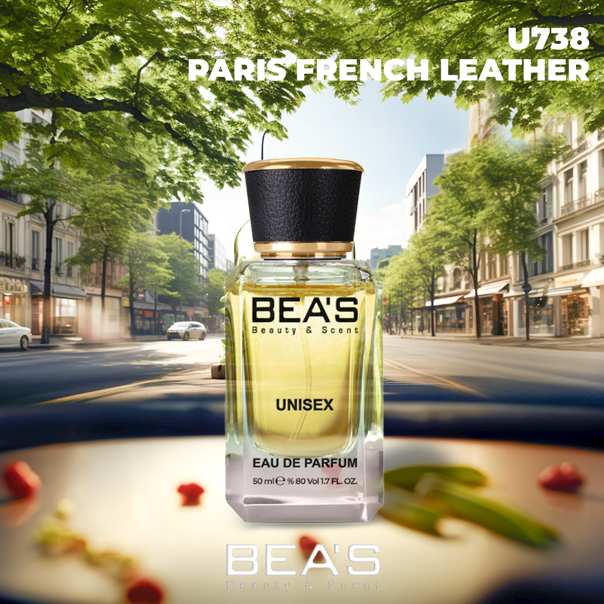 French Leather Френч лэза Французская Кожа U738 edp 50 мл
