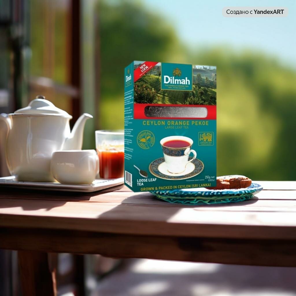 Dilmah чай черный крупнолистовой 250гр.