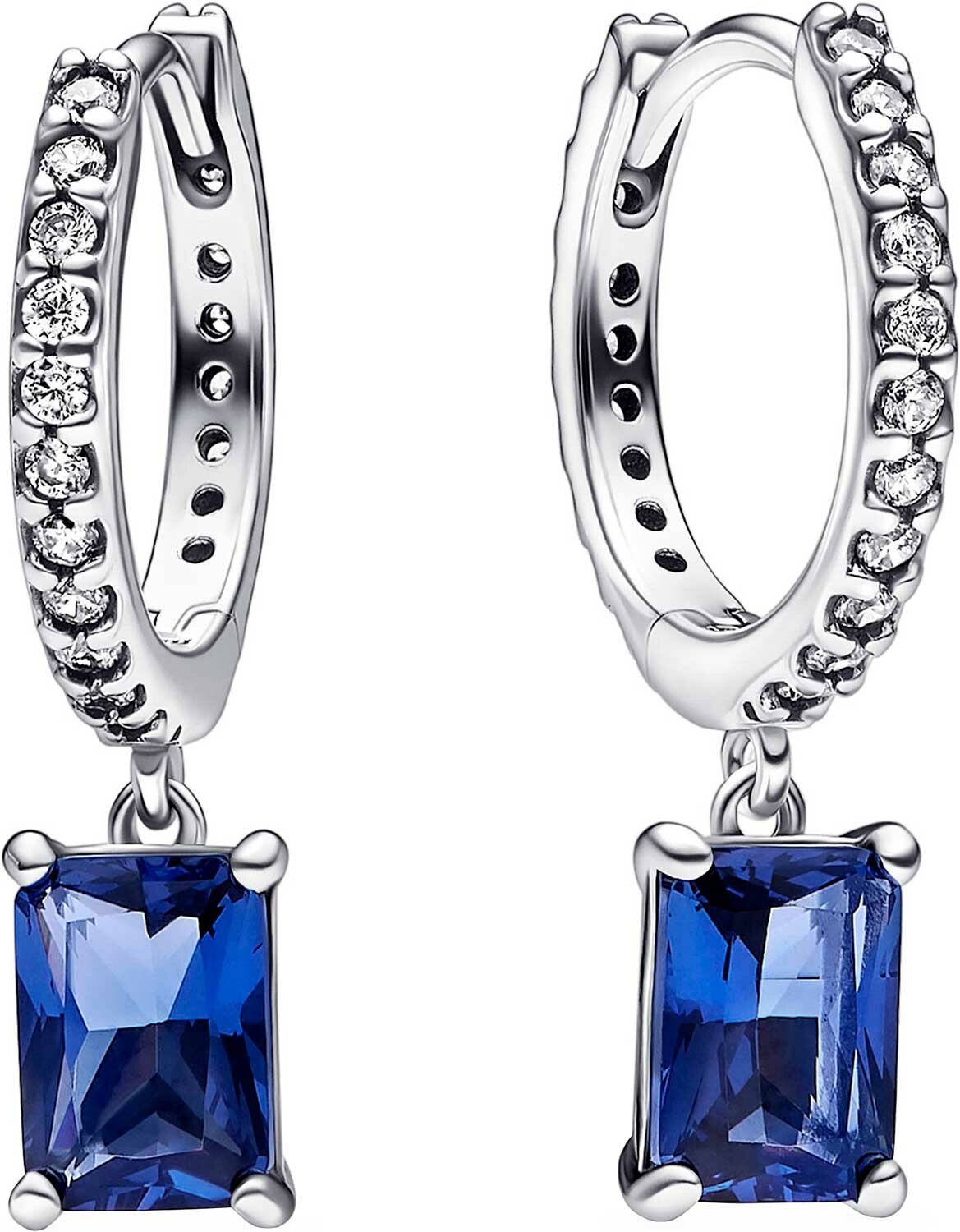 Серьги с подвесками, серебро, 925 проба