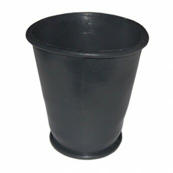 Манжета под сливной бачок унитаза конусная 60-80 мм цвет черный