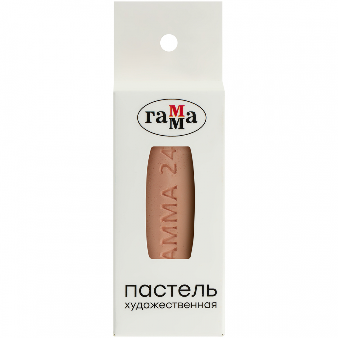 Пастель художественная Гамма, розово-персиковая № 245, картон. упак, европодвес