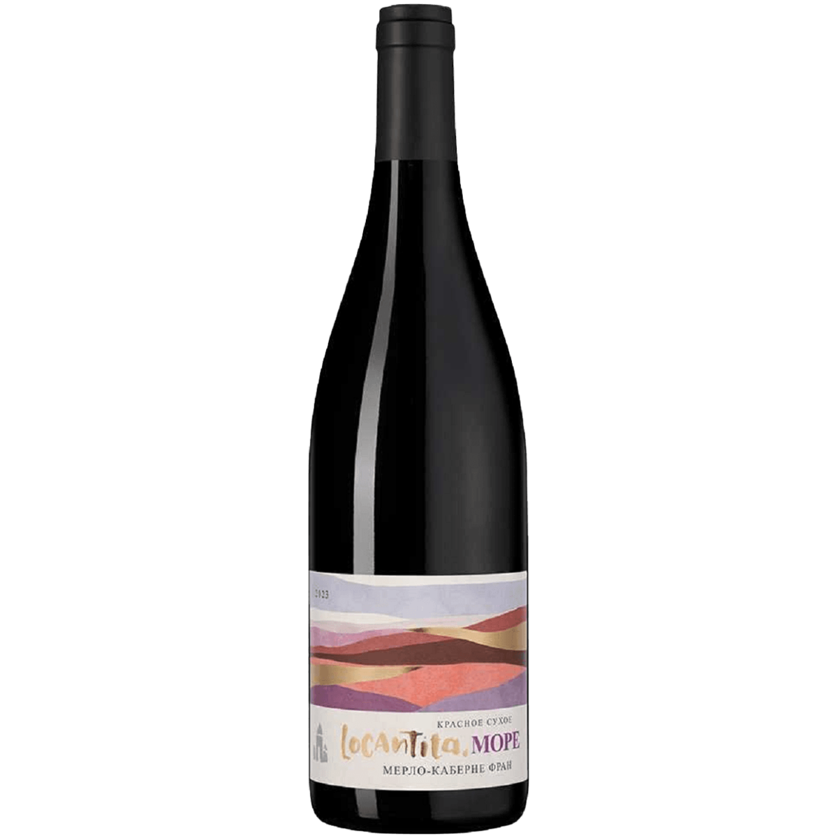 Вино Locantita Море Мерло-Каберне Фран красное сухое 0,75 л
