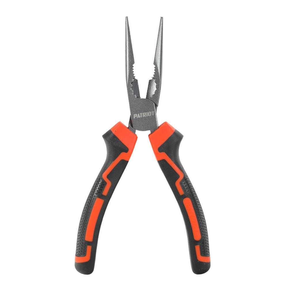 Длинногубцы PATRIOT Platinum LNP-160L, усиленные, Cr-V сталь, 160мм 350004217