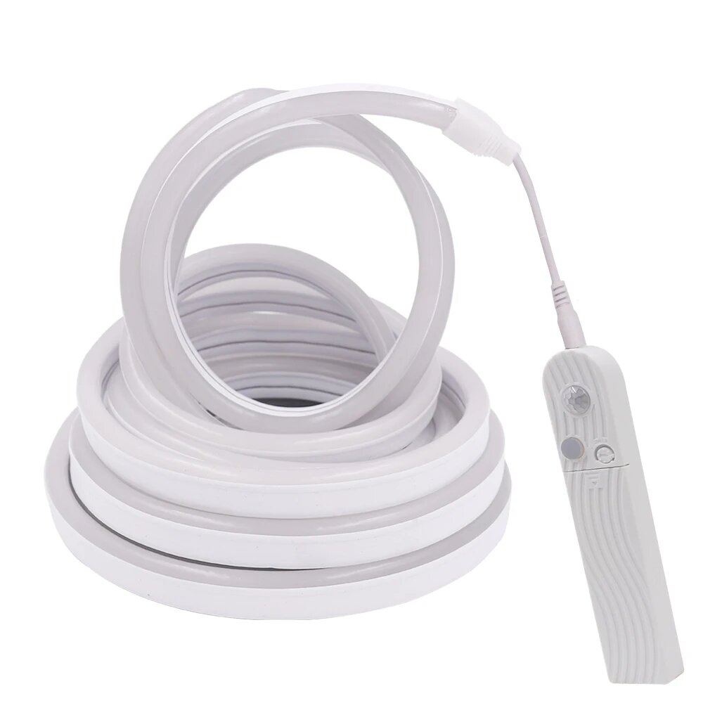 GAHADA USB неоновая лента SMD2835 120LEDs/m Sensor Neon Set, Розовый, 3 м