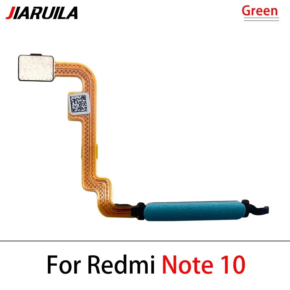 Кнопка Home с кабелем для Xiaomi Redmi Note 10 Green