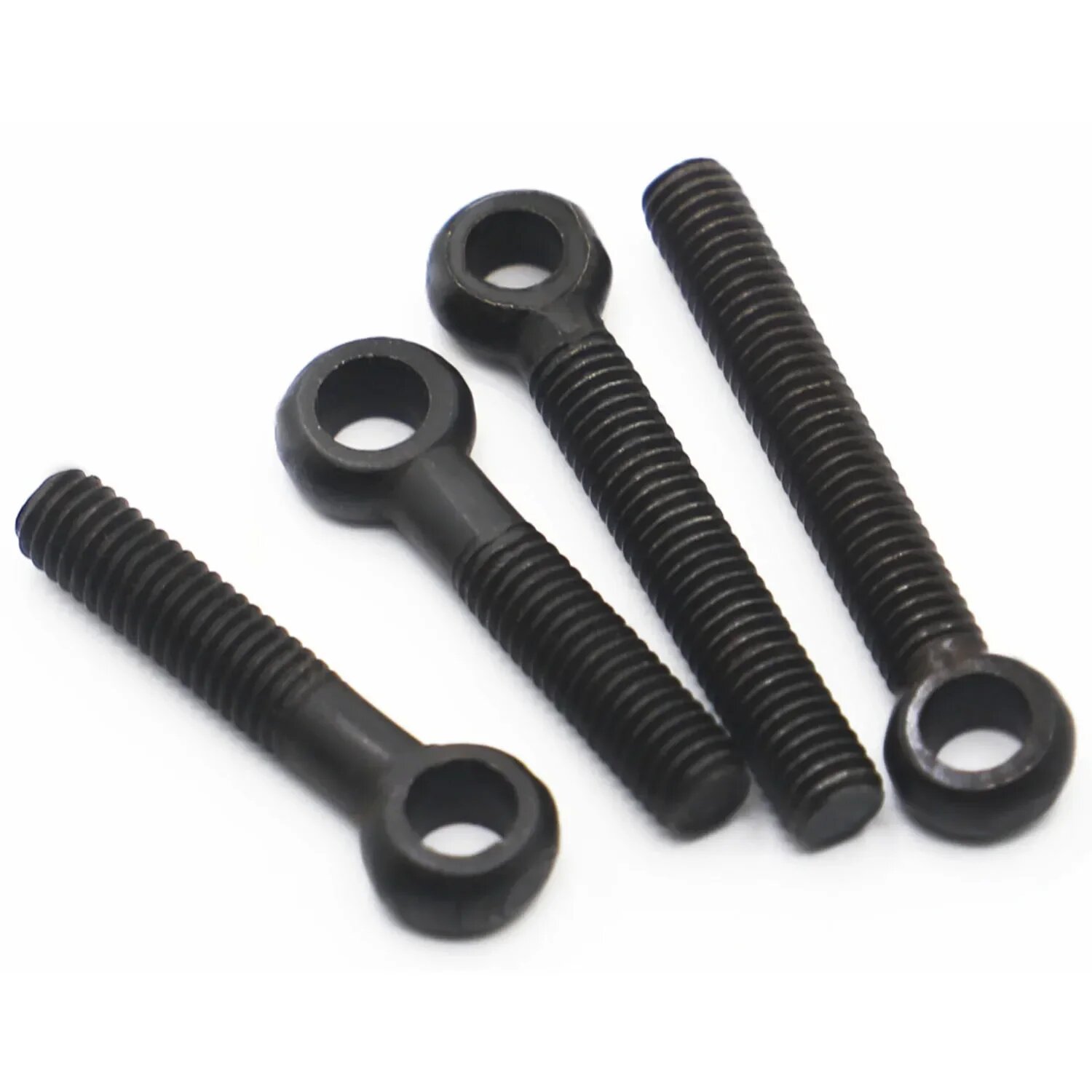 Болты SZJINSHU черные кольцевые из углеродистой стали M6 M8 M10 M12 M8 2pcs, 40mm