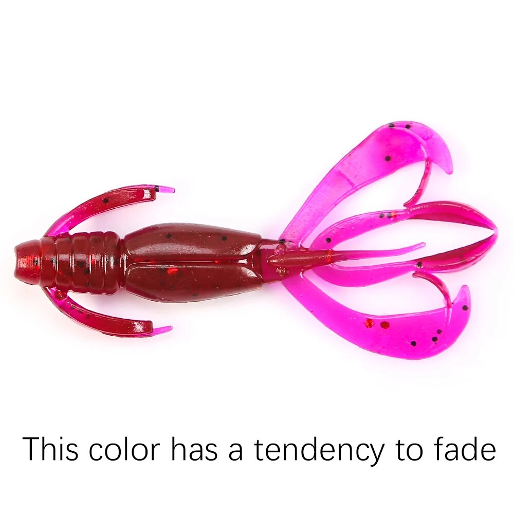 PEAK Crazy Flapper плавающие приманки для рыбалки 10PCS-40mm-0.4g, DEVIL PURPLE