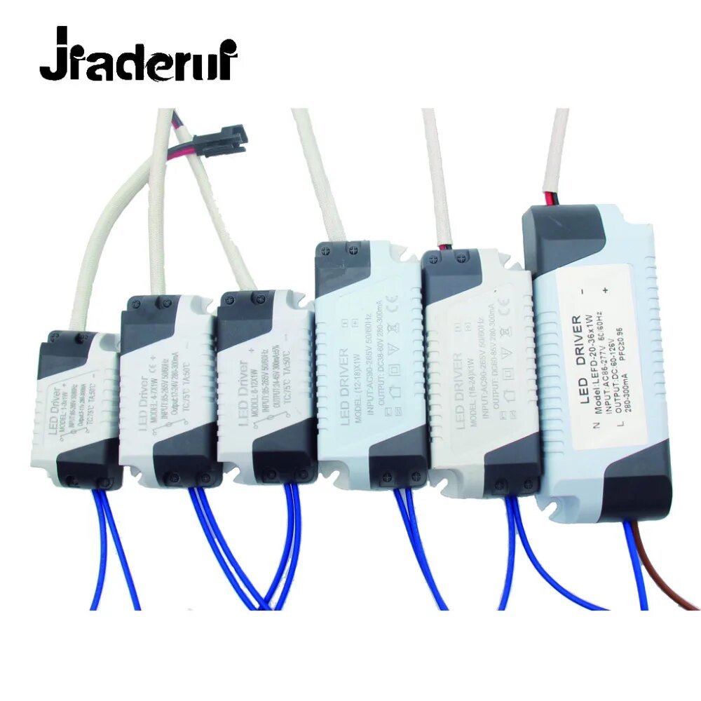 Jiaderui трансформатор освещения 1-36Вт 8 to 12 Watt