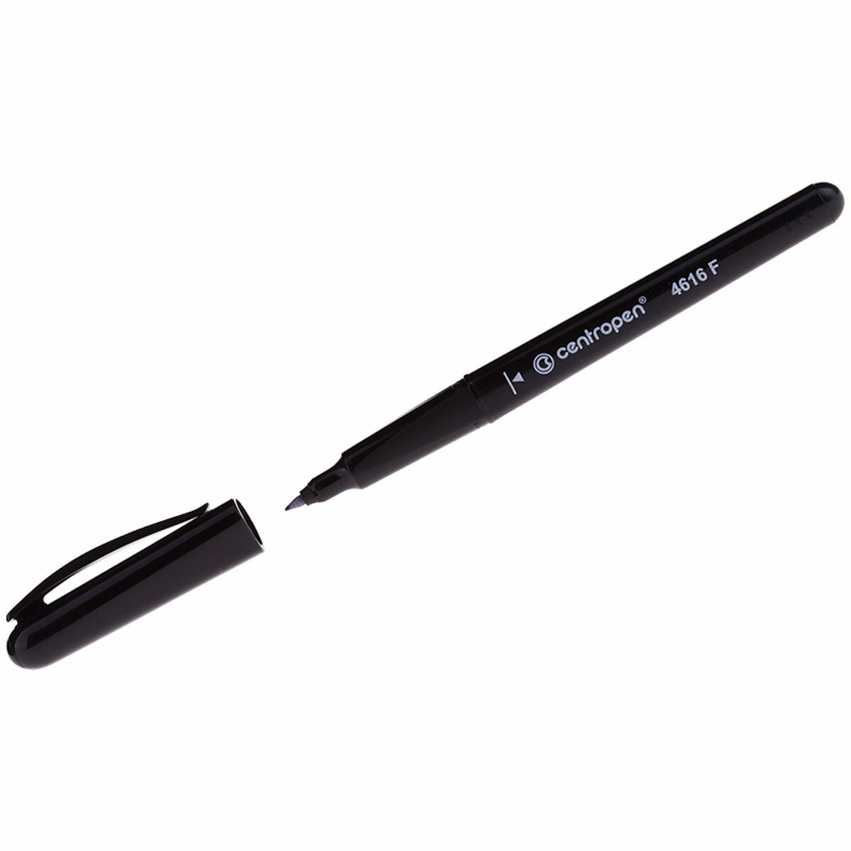 Маркер для CD/DVD Centropen 4616 (трехгранный, 0.6мм, черный) (4616/01-12), 200шт.