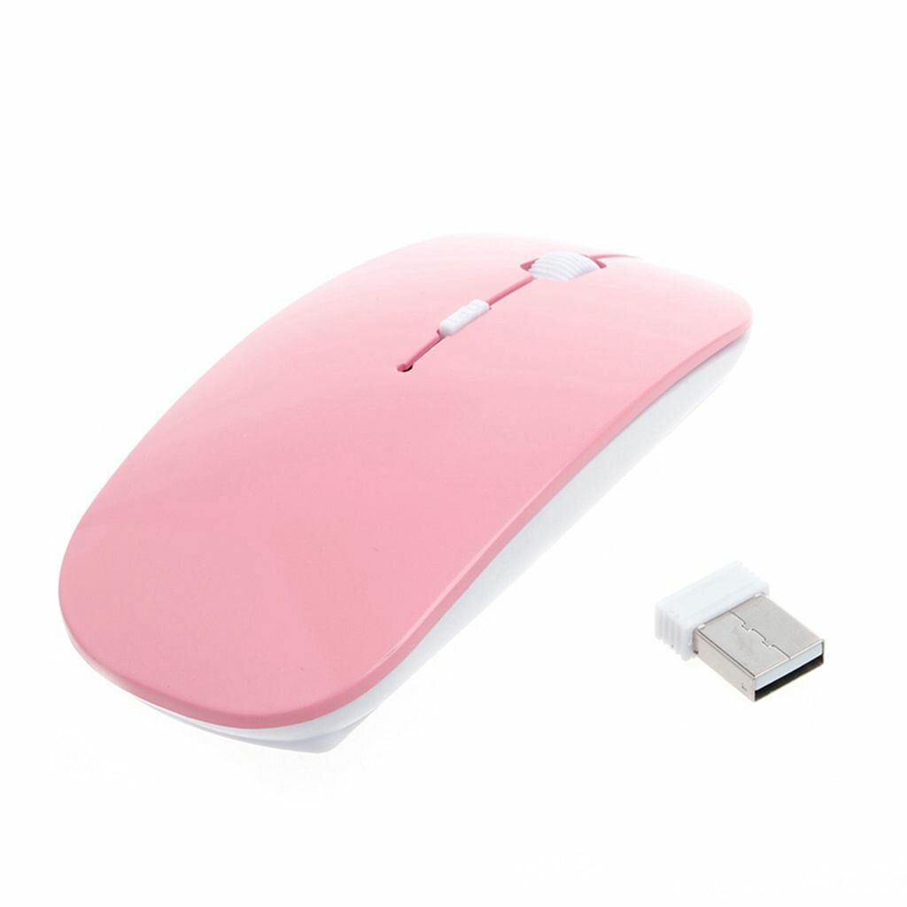 Игровая мышь, розовый