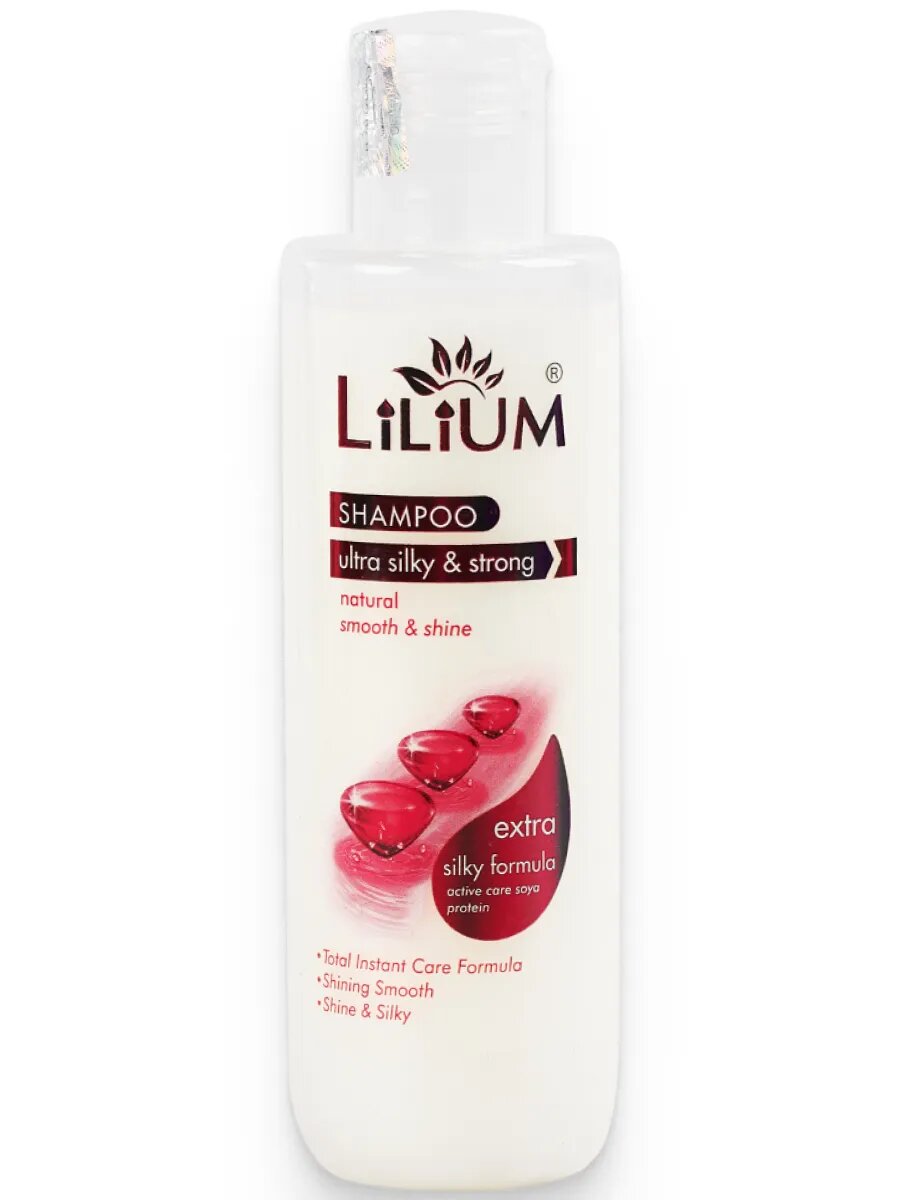 Shampoo ULTRA SILKY & STRONG, Lilium (Шампунь для ультра шелковистых И сильных волос, Лилиум), 200 мл.