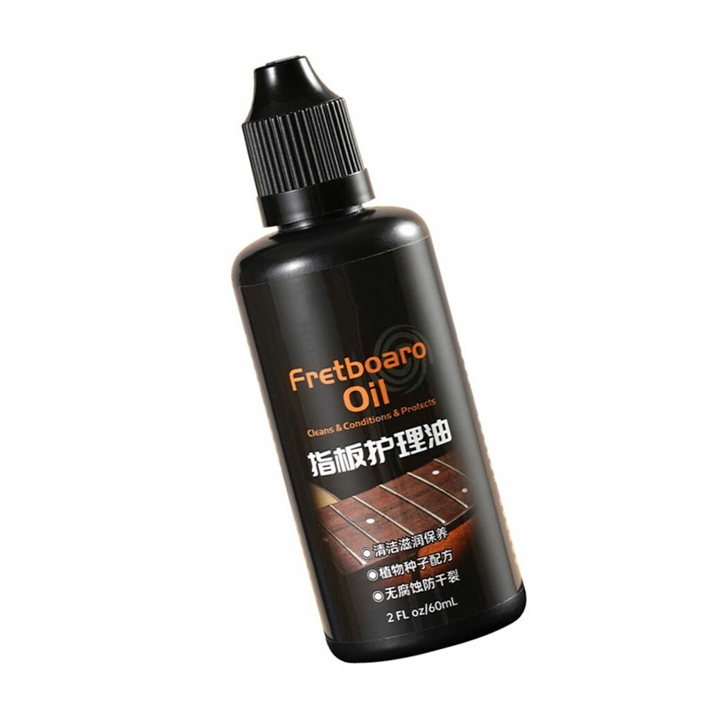 Портативный набор для ухода за гитарным грифом с лимонным маслом чистки и полировки корпуса грифа