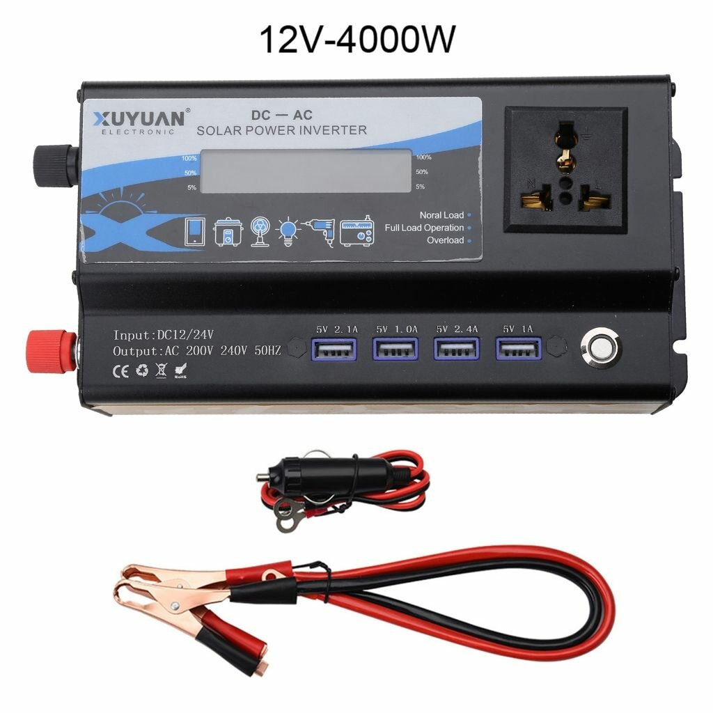 12V/24V DC-220V AC инвертор