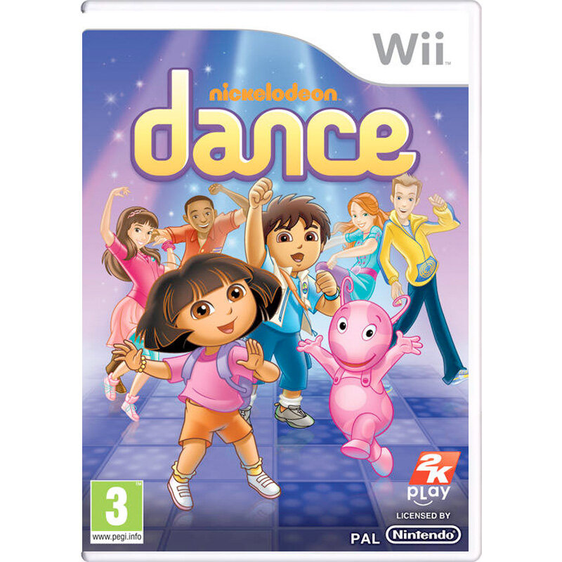 Nickelodeon Dance [Wii, английская версия]