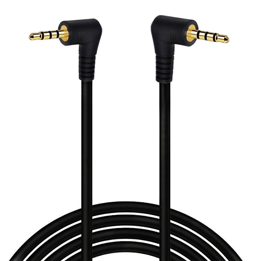 4-секционный аудиокабель 2,5 мм "от мужчины к мужчине"-1,8 м-двойное колено