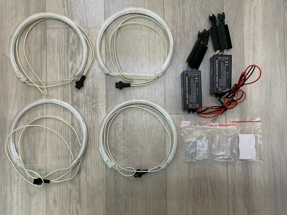 Ангельские глазки CCFL для BMW E36, E38, E39, E46 Белый