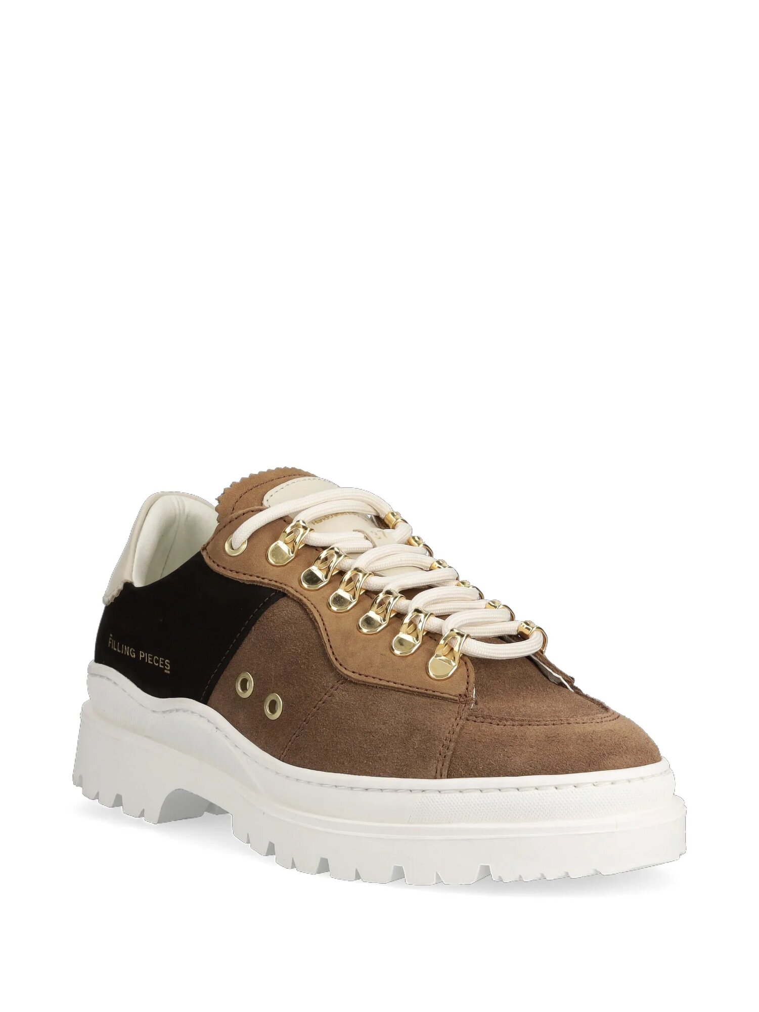 Кроссовки Filling Pieces Court, размер 36, коричневый/серый/оранжевый — фото 1