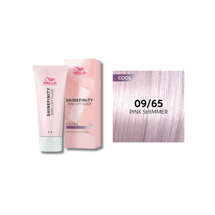 Wella Shinefinity 09/65 - Гель-крем краска Розовое сияние 60 мл