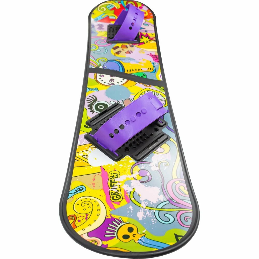 Пластиковый сноуборд с облегченными креплениями Цикл 4607156362943