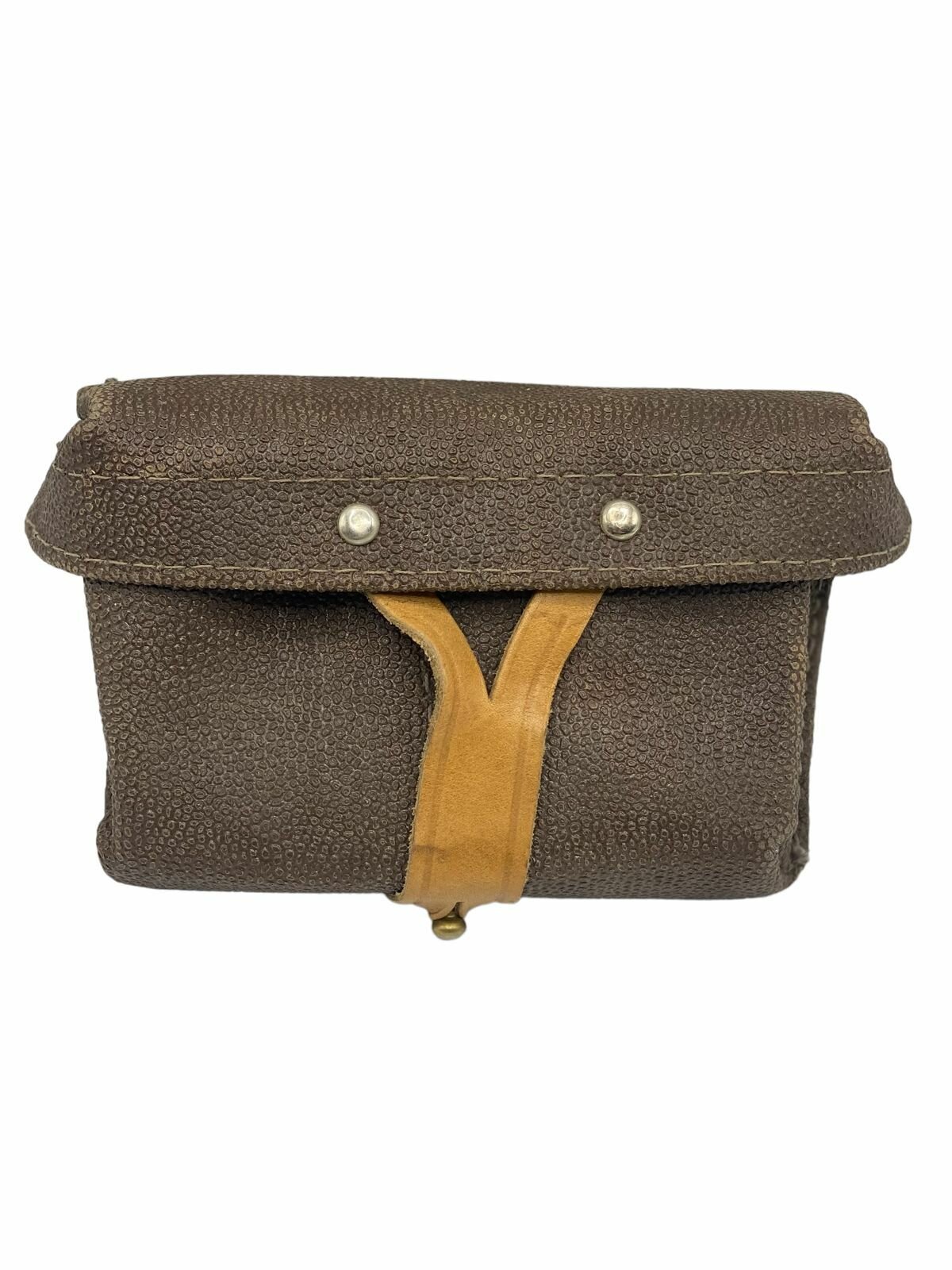 Подсумок для винтовки СВТ, Мосина , кирза, натуральная кожа