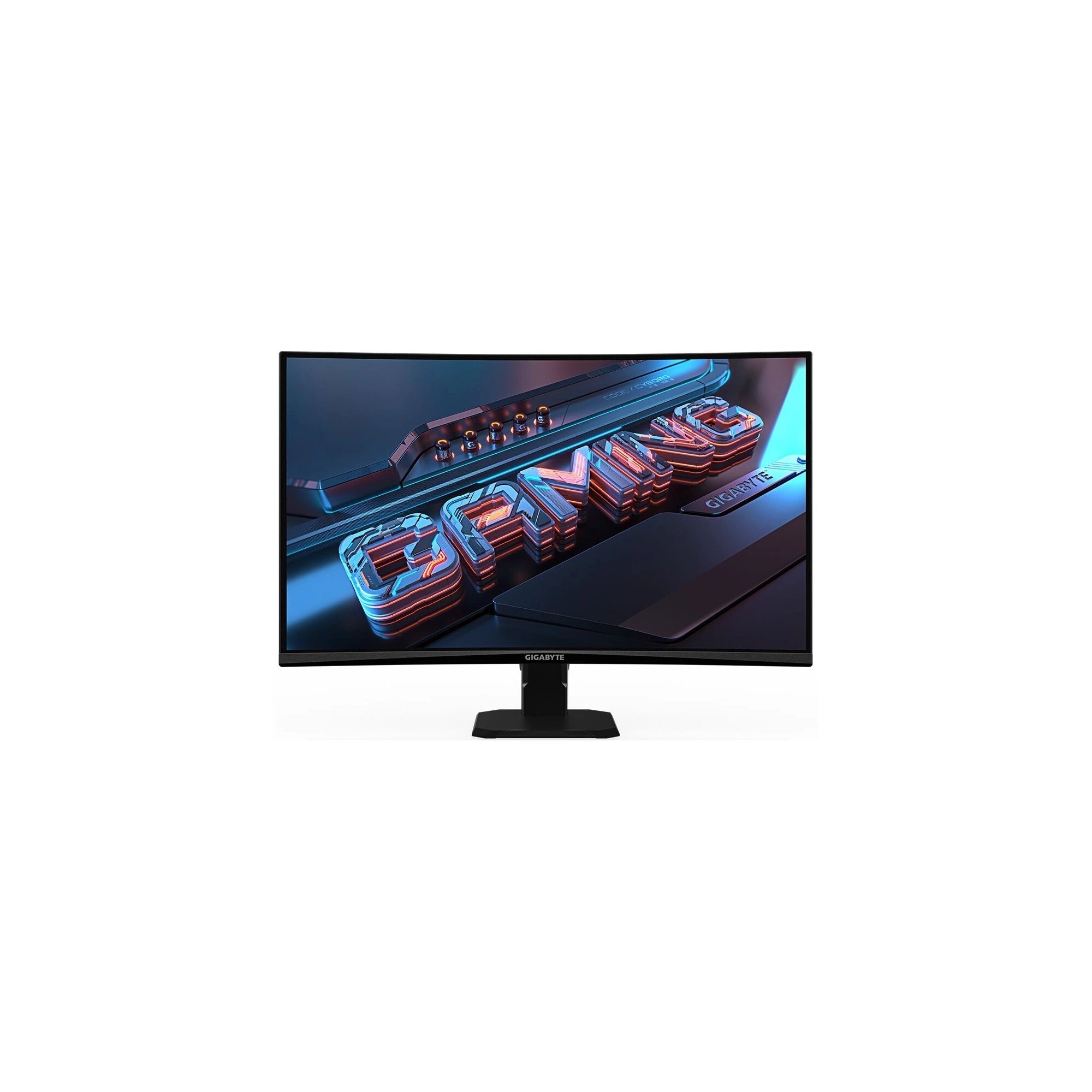 Монитор Gigabyte GS27FC, изогнутый, 27", 1920x1080, VA, 180Гц, черный
