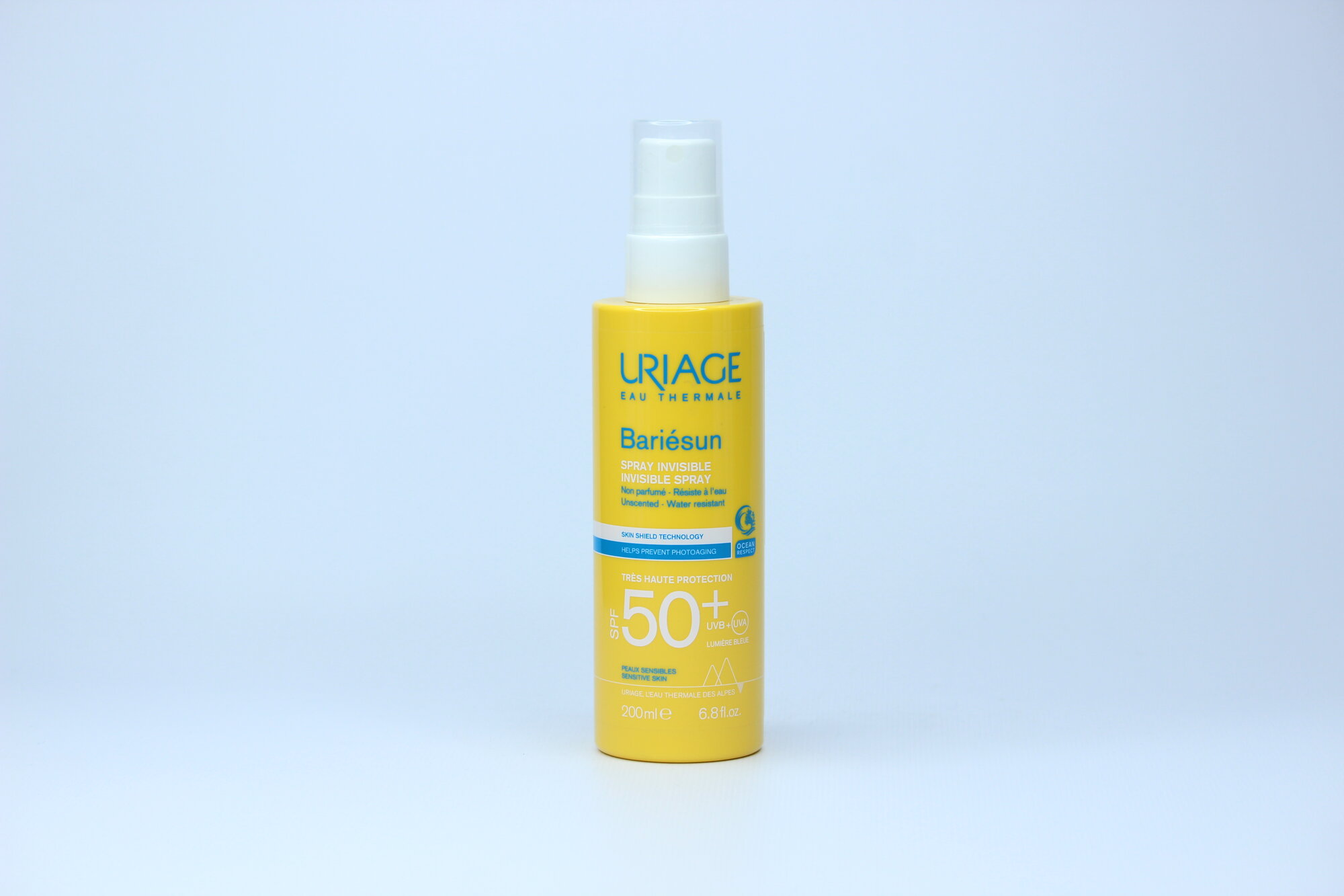 Урьяж Солнцезащитный спрей невидимый, высокая степень защиты SPF 50. водостойкая формула, 200 мл