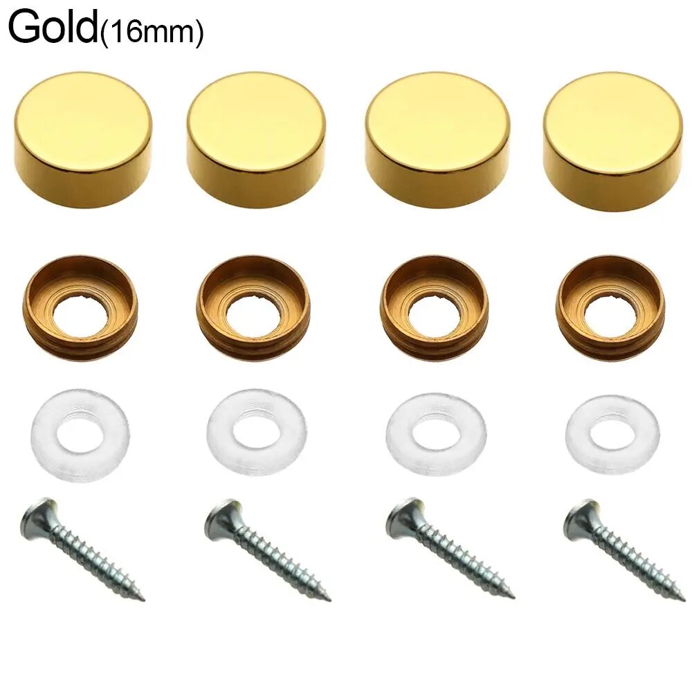 Рекламные винты Гвозди Крепежные гвозди для зеркала из нержавеющей стали Крепежные детали для зеркал Винты Декоративная крышка Декоративные винты Крышки