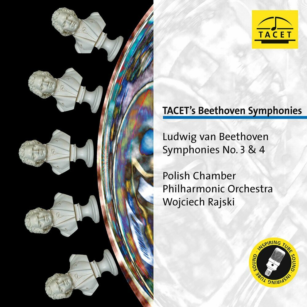 Виниловая пластинка Rajski, Wojciech - Beethoven: Symphonies Nos.3 & 4 (Analogue) (2LP 12" Black)