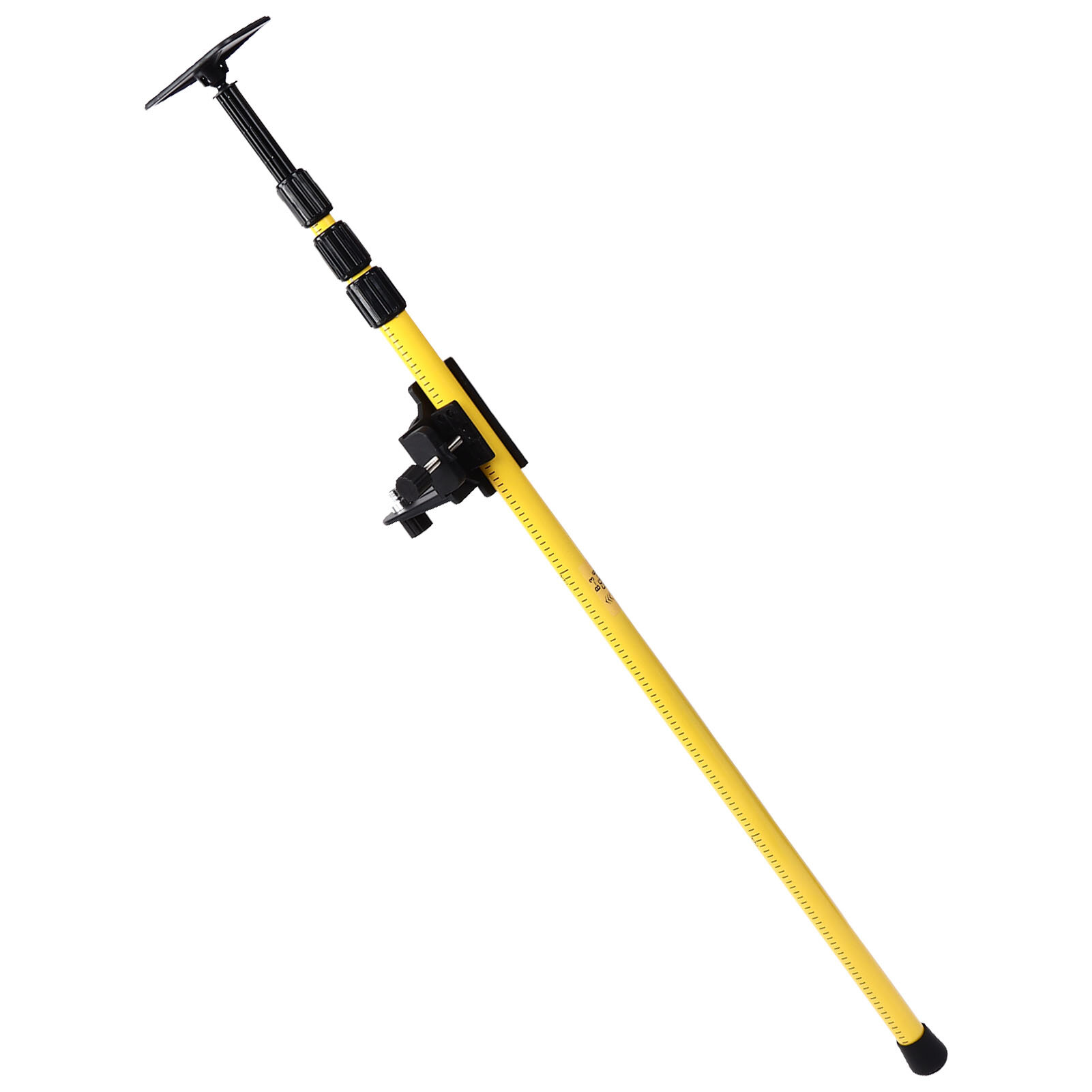 Телескопическая стойка с лазерным нивелированием длиной 2,8 метра. Регулируемая монтажная стойка для ротационных и линейных лазеров.