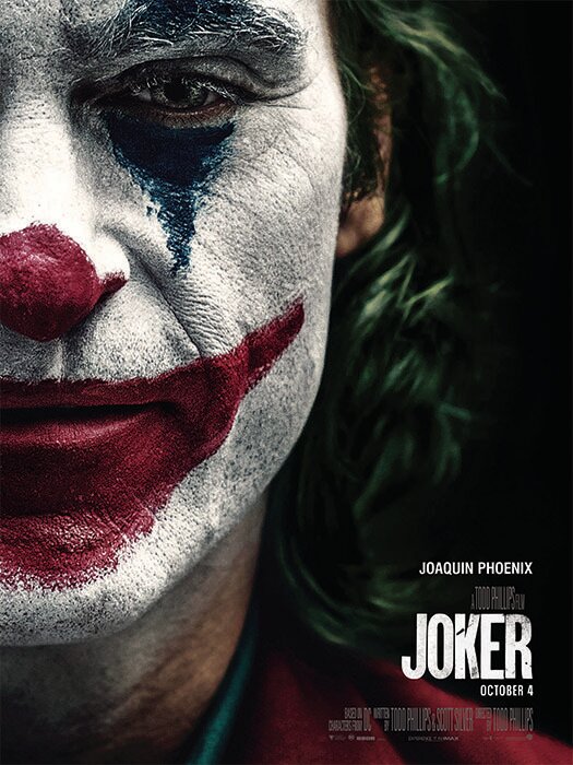 Постер для интерьера на стену (60х90 см). Кино Джокер (Joker) Хоакин Феникс