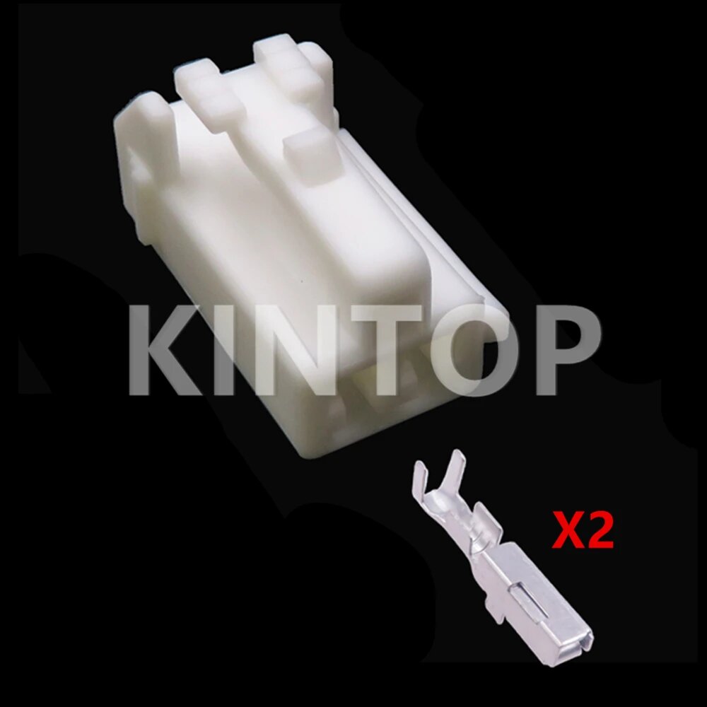 Автомобильный разъем гнездо 2 контакта, 6520-0549/0550, 1 Set Female
