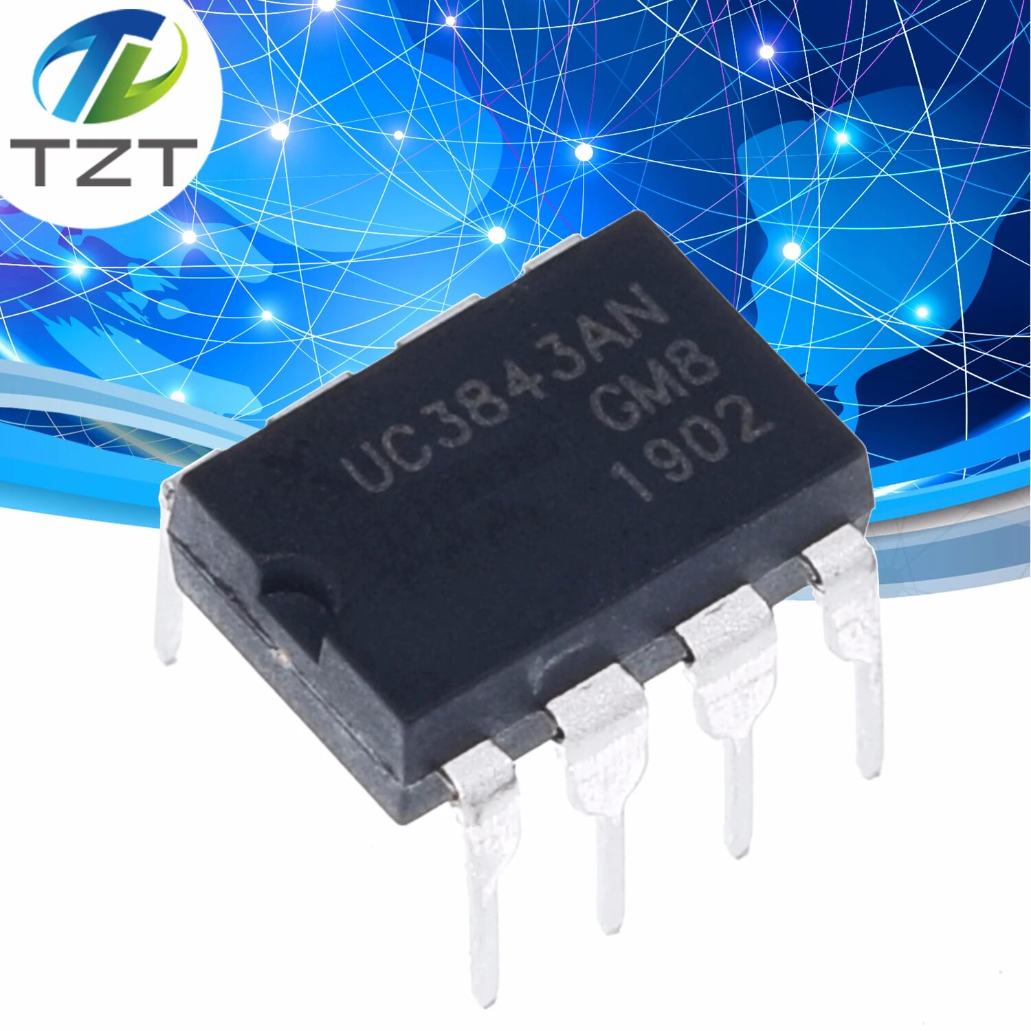 10 шт. ШИМ-преобразователей UC3843