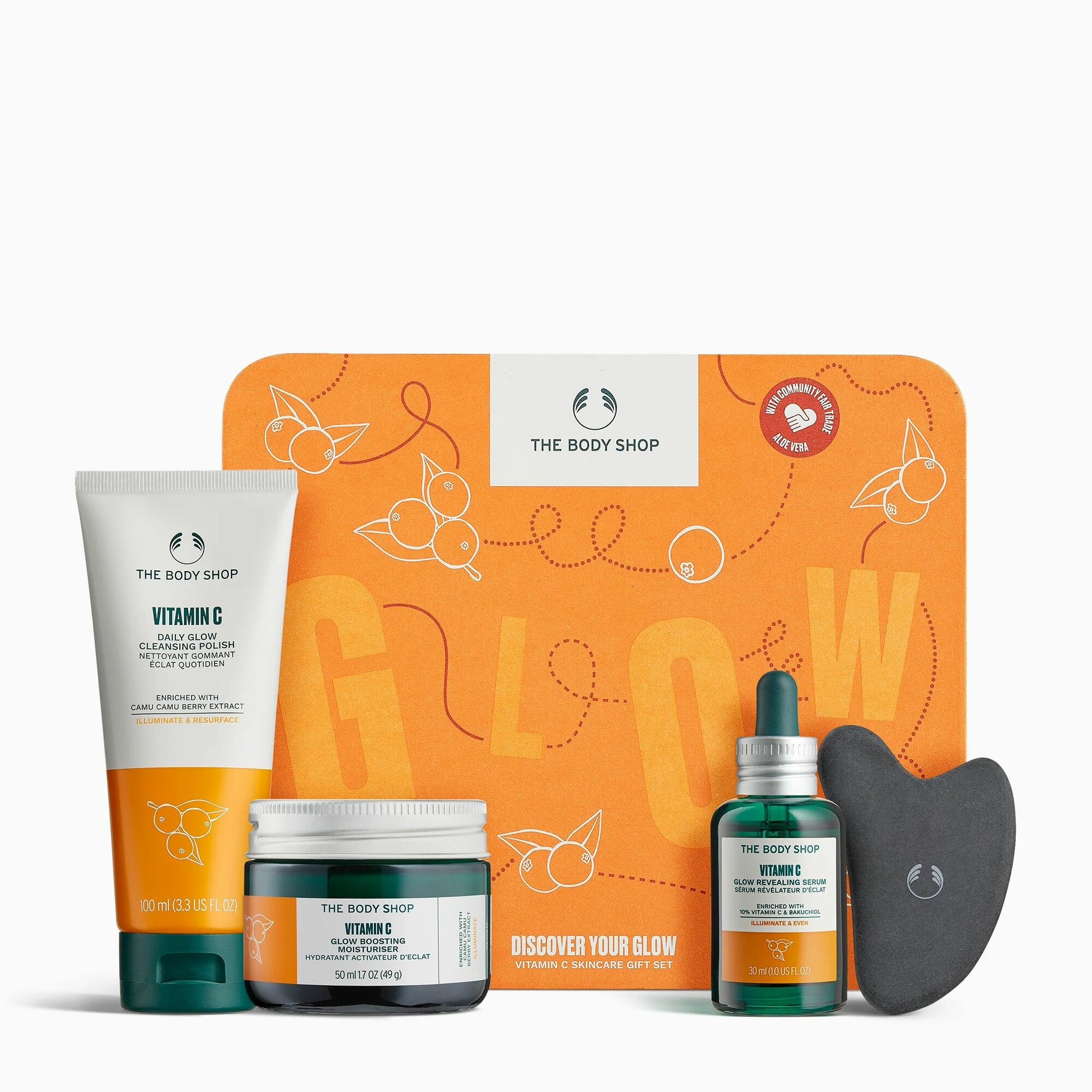 The Body Shop подарочный набор по уходу за кожей Discover Your Glow Vitamin C