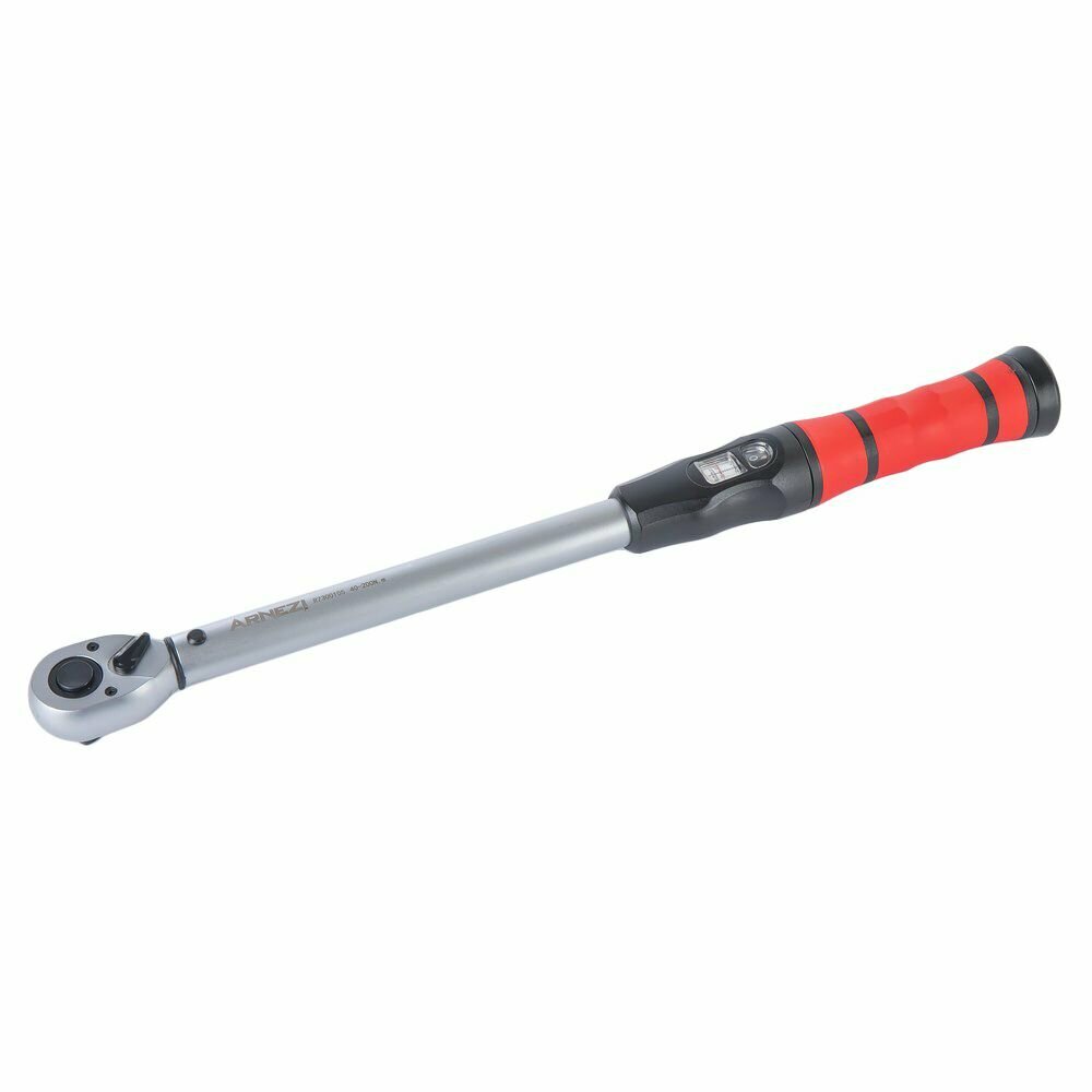 ARNEZI Ключ динамометрический 1/2" 40-200 Нм, 72 зуба, с оптической шкалой, в кейсе L 490мм R7300105