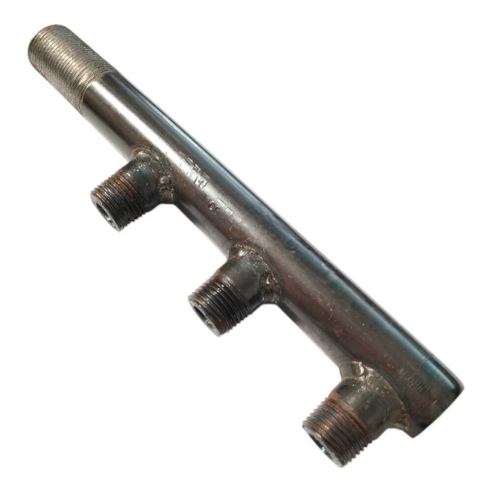 Газовая гребенка f-образная (3/4*1/2*1/2*1/2) удлиненная