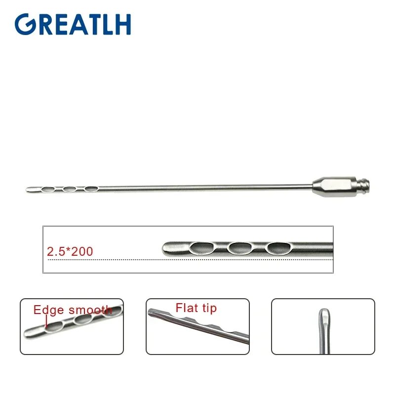 Канюля для липосакции GREATLH 2.5-200mm
