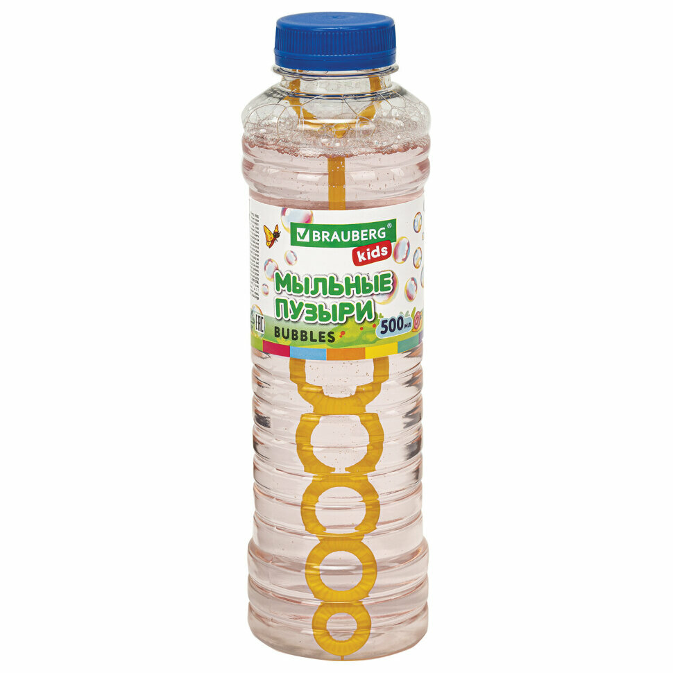 Мыльные пузыри 500 мл, BRAUBERG KIDS, 665454, 665454
