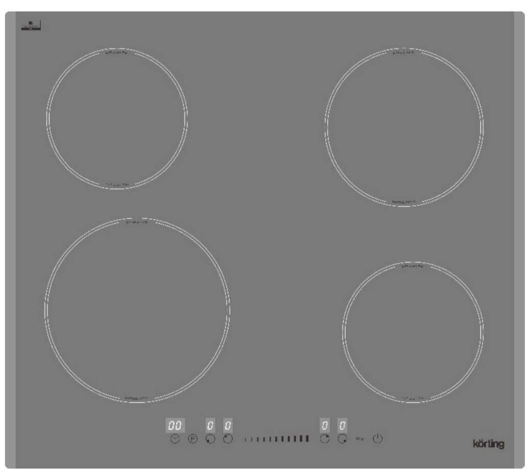 Индукционная варочная поверхность Korting HI 64560 BGR