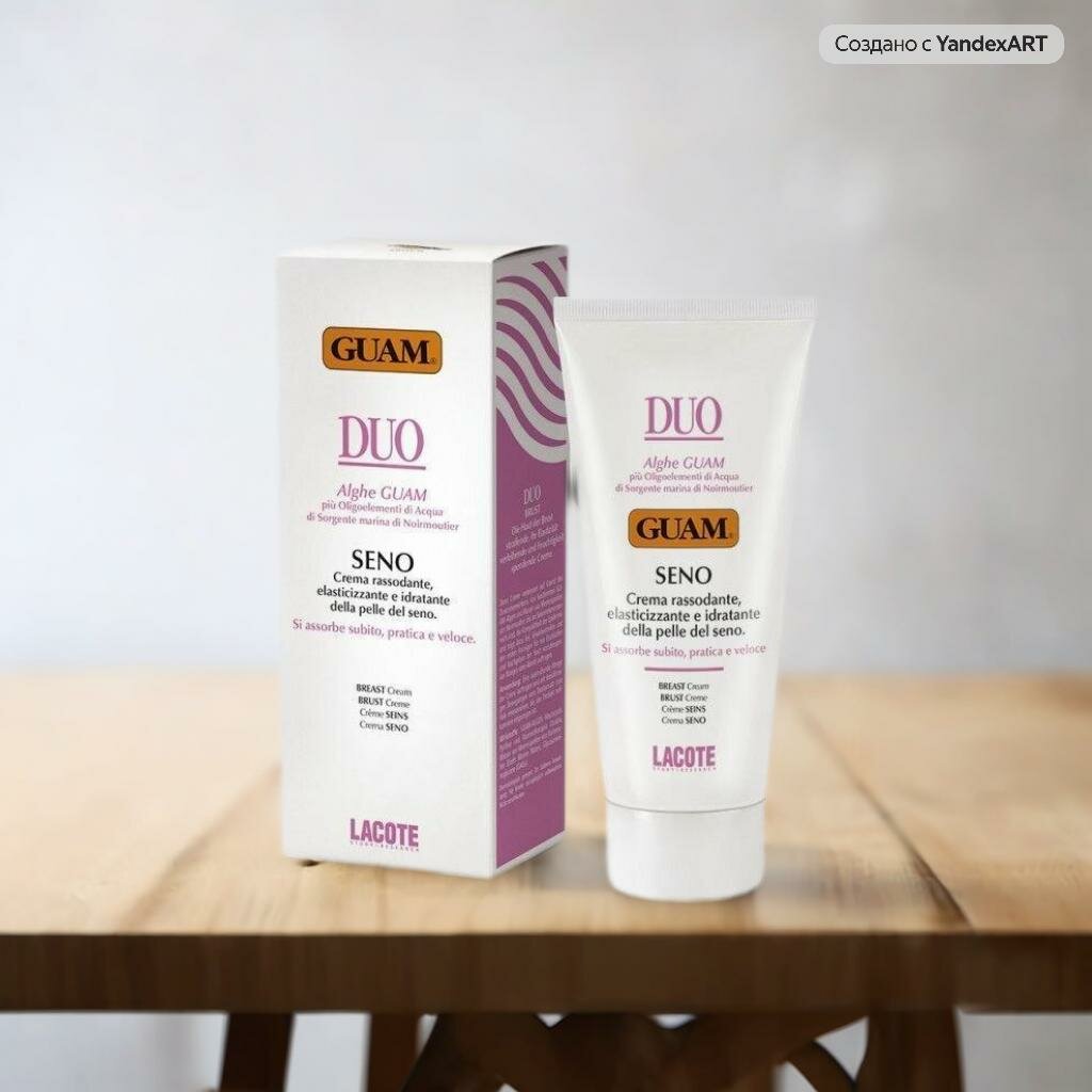 Крем для груди Guam Duo, подтягивающий, восстанавливающий, для любого типа кожи, 150мл