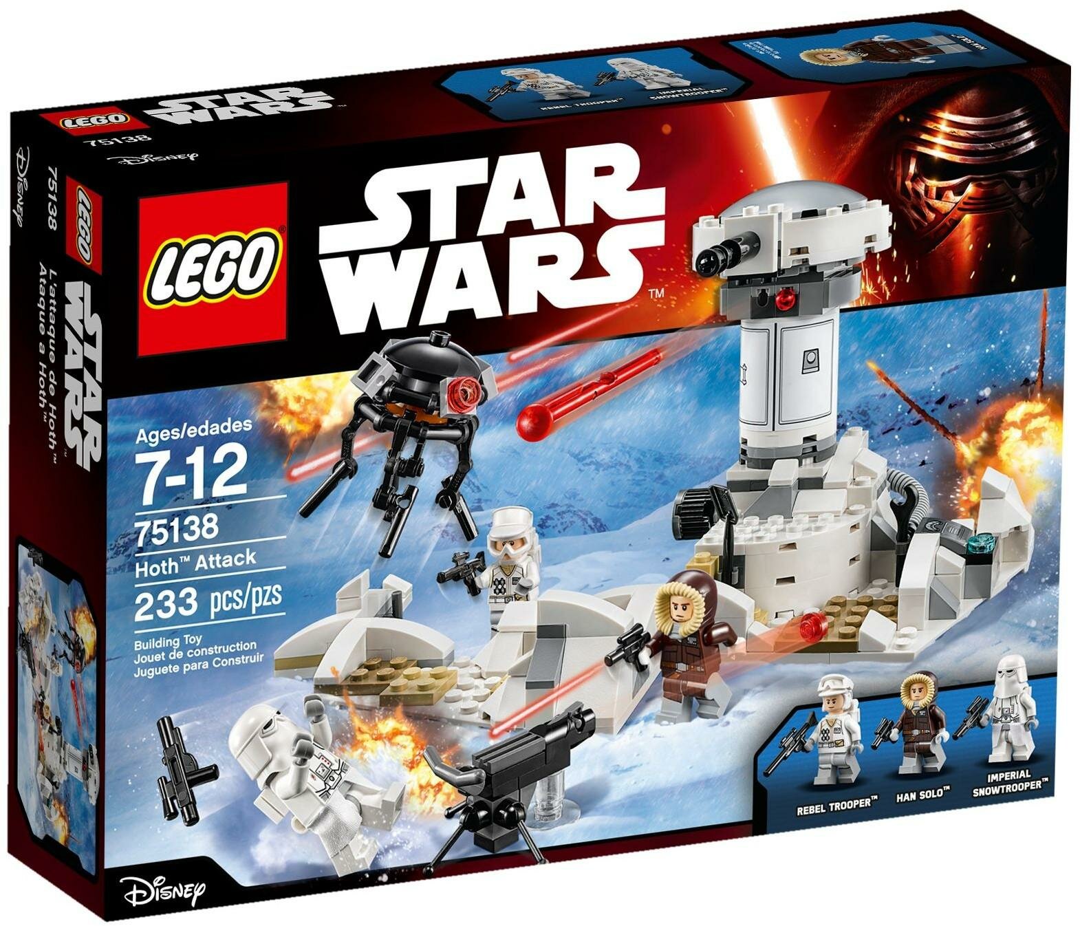 Конструктор LEGO Лего 75138 Нападение на Хот