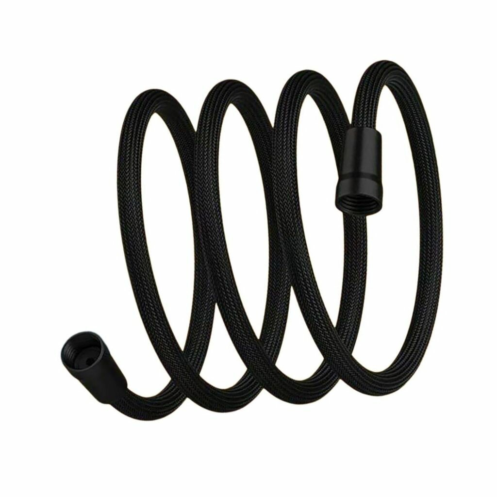 Универсальный душевой шланг для унитаза длиной 1,5 м с 4 точками-черный