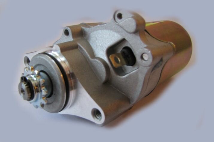 Электростартер 4Т 153FMI, 154FMI, 156FMJ двигатель YX125, YX140 (эл. стартер) 12зуб.