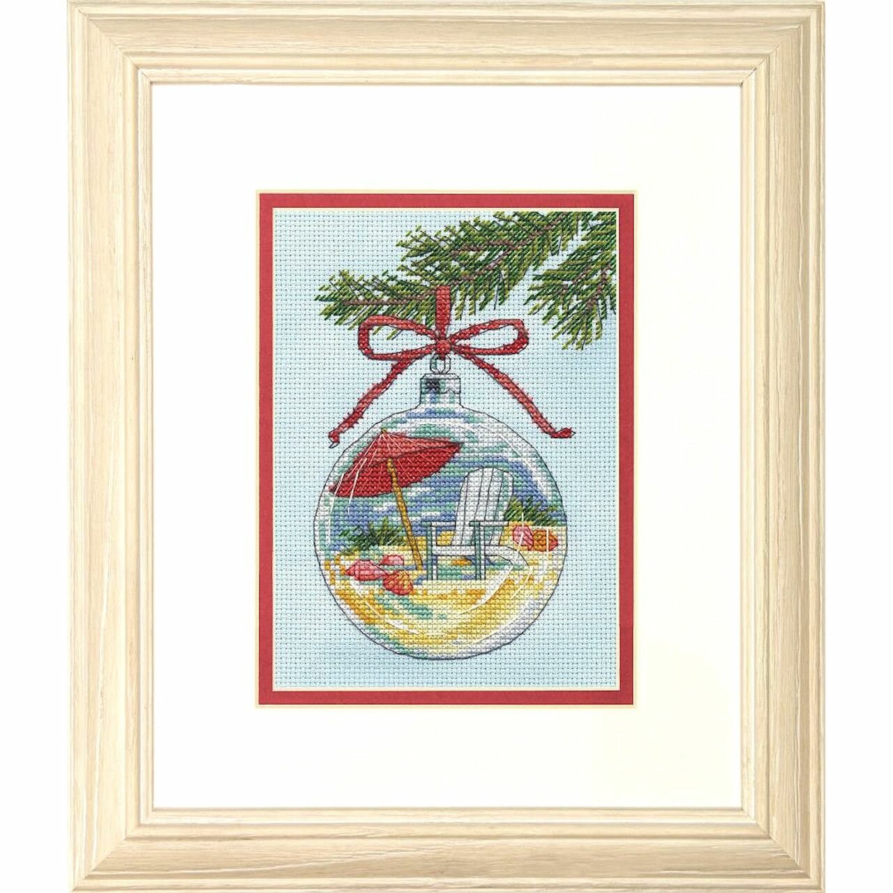 70-09001 Набор для вышивания крестом Beach Ornament//Пляжний орнамент DIMENSIONS