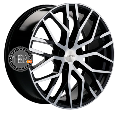 Диск автомобильный литой Khomen Wheels KHW2005 (Tugella) 20x8.5 5x108 et46 dia63.4 Black-FP