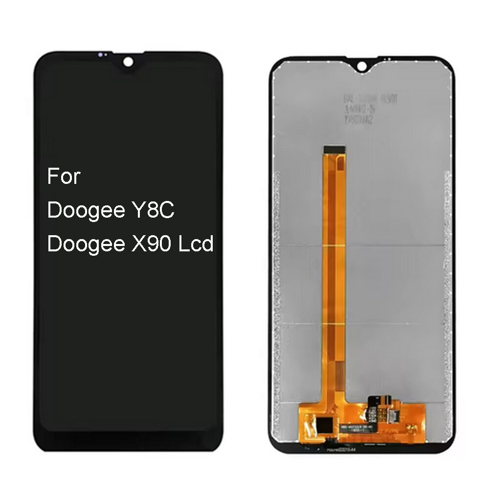 Совершенно новый Doogee Y8C / X90 сенсорный экран + дисплей Датчик Дитигизер Сборка, чёрный