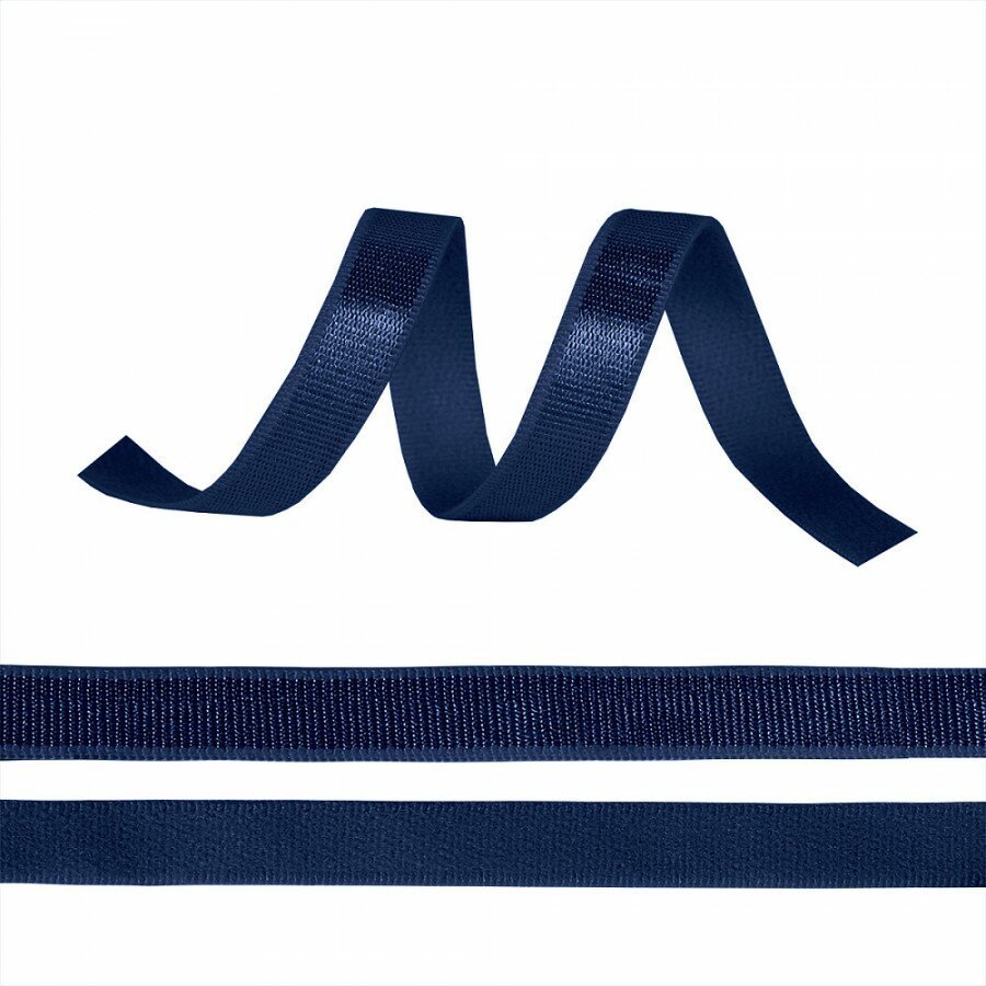 Резинка TBY бельевая (для бретелей) 8мм цв. S919 синий сапфир уп.25м